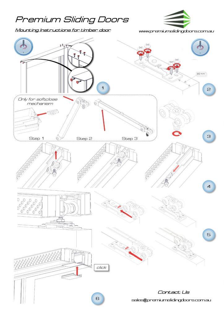 Drawings and Dimensions - Premium Sliding Doors - Sliding Door Systems