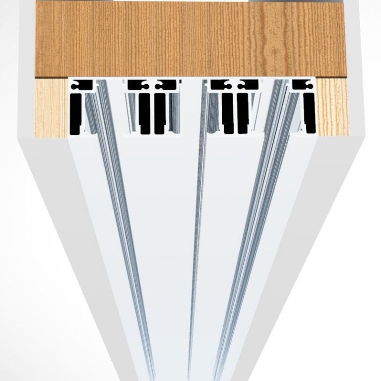 Walking in Wardrobe Triple Track | Premium Sliding Doors