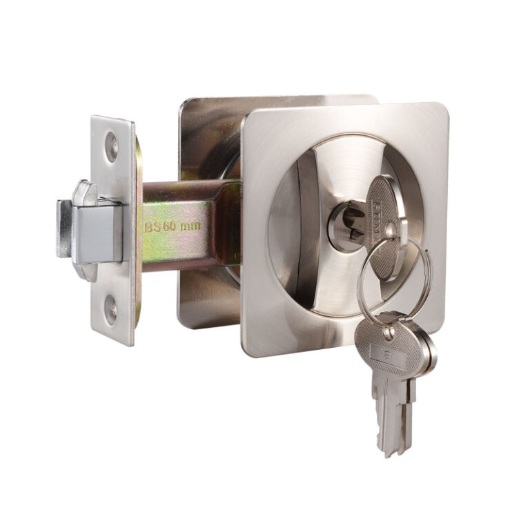 Premium Sliding Door Entrance Set Lock SS | Premium Sliding Doors