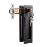 Premium Sliding Door Entrance Set Lock Rectangular SS | Premium Sliding ...