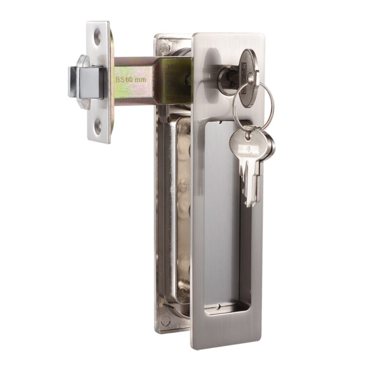 Premium Sliding Door Entrance Set Lock Rectangular SS | Premium Sliding ...